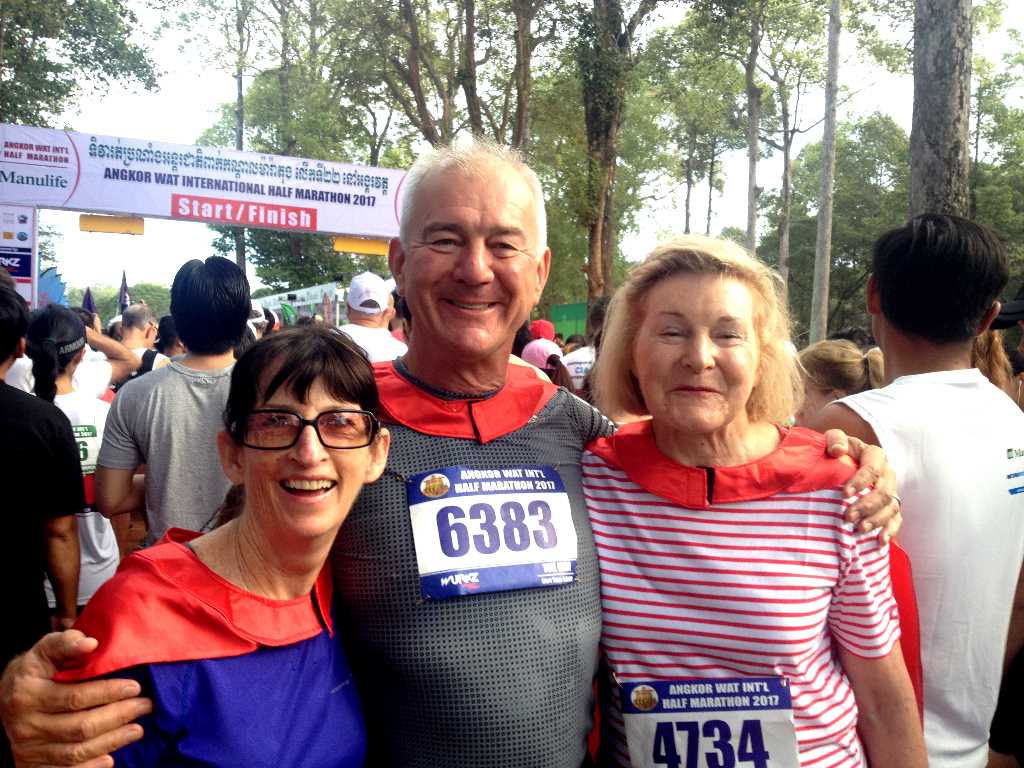 Making a Difference | Lou & Cuddles run for ISF at Angkor Wat 2018