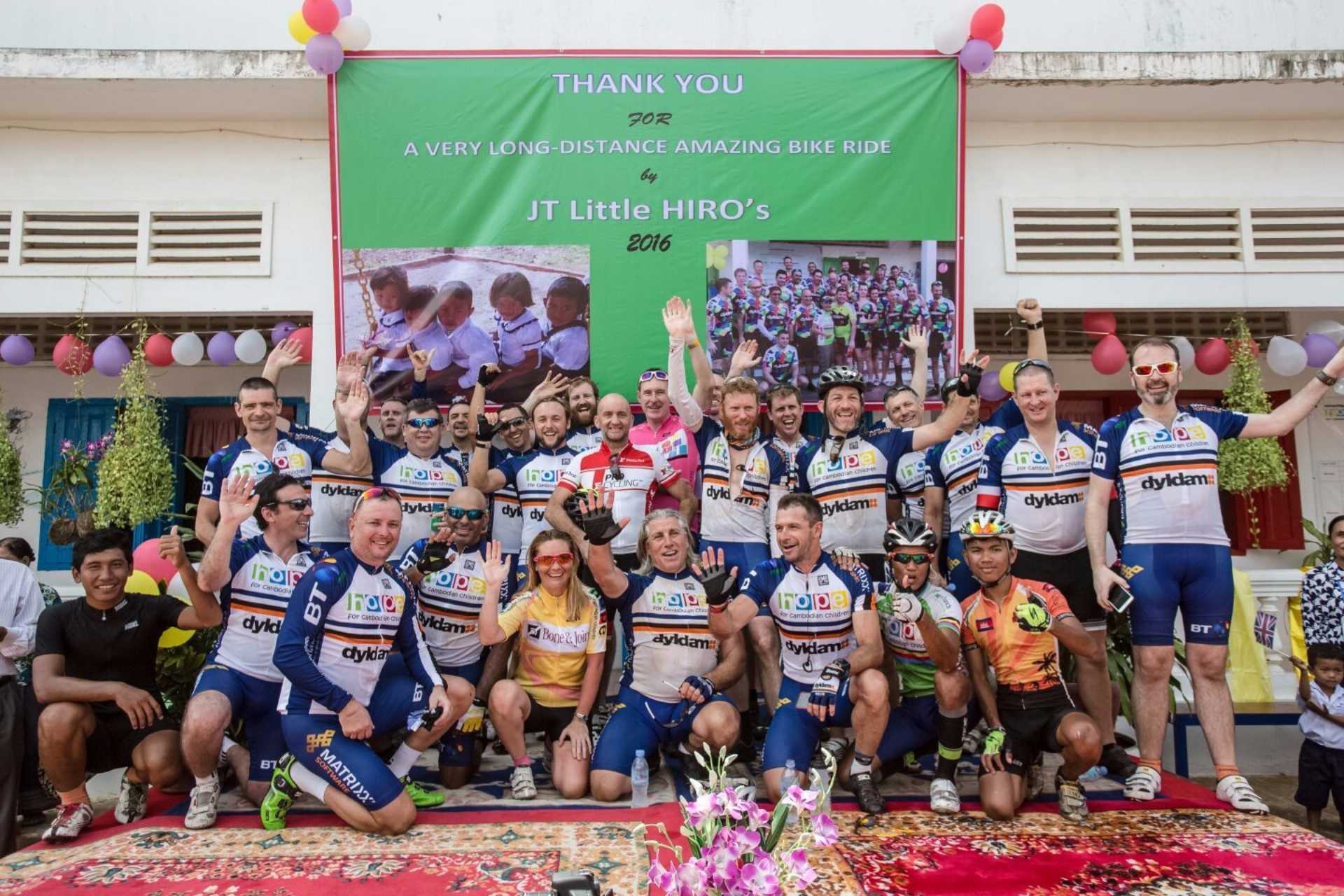 Cycling for a cause | Gavin Mortlock