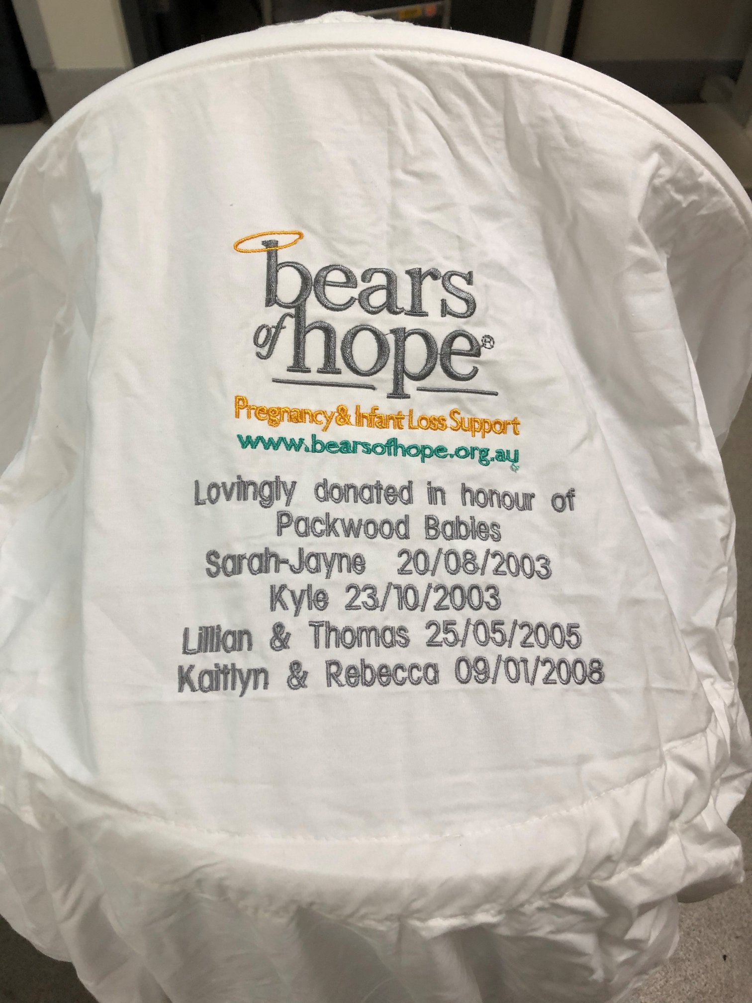 Bears of Hope Cuddle Cots | HomePage