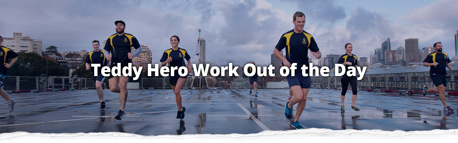 Teddy Hero Work Out of the Day | Home