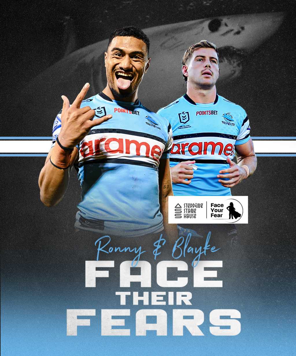 SSH Face your Fear | Ronaldo and Blayke of the Cronulla Sharks are ...