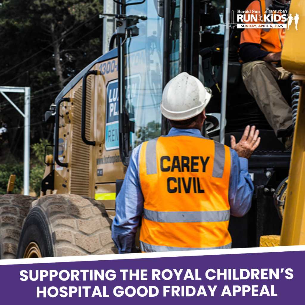 Herald Sun/Transurban Run for the Kids 2025 | CAREY CIVIL CONTRACTORS